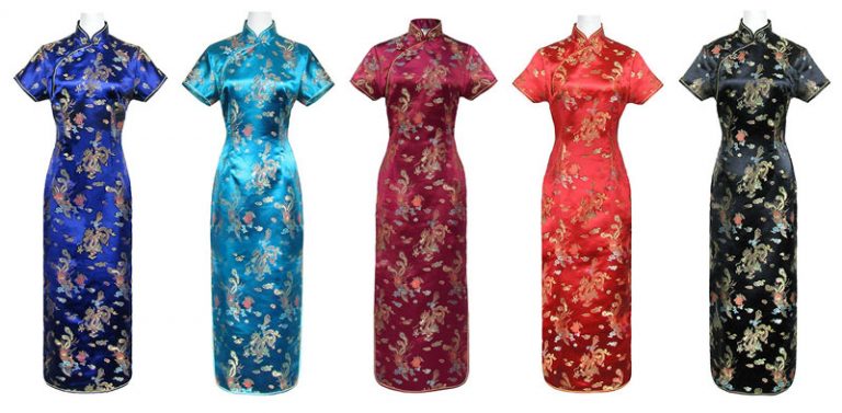 Women's Chinese Dragon Cheongsam Qipao - Dragon Dress