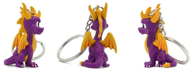 Spyro The Dragon Keyring - Everything Dragon Shop