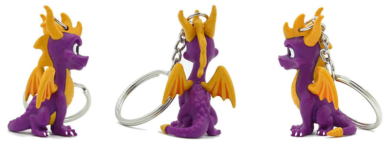 Spyro The Dragon Keyring - Everything Dragon Shop