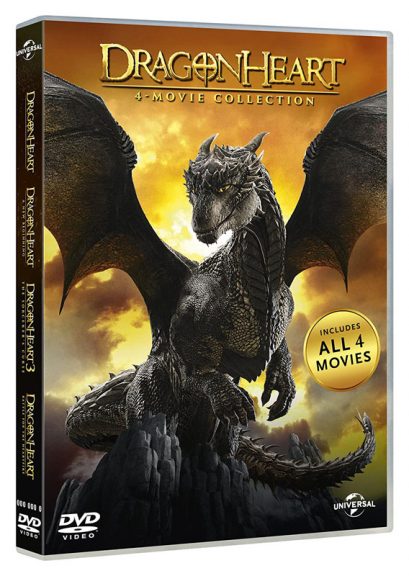DragonHeart 4-Movie Collection on DVD - Everything Dragon Shop