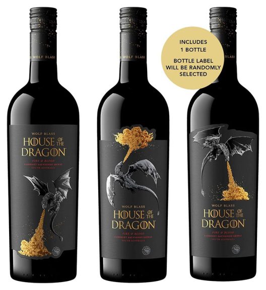 Wolf Blass House Of The Dragon Red Wine - Everything Dragon Shop