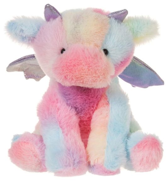 Colourful Plush Dragon Toy - Everything Dragon Shop